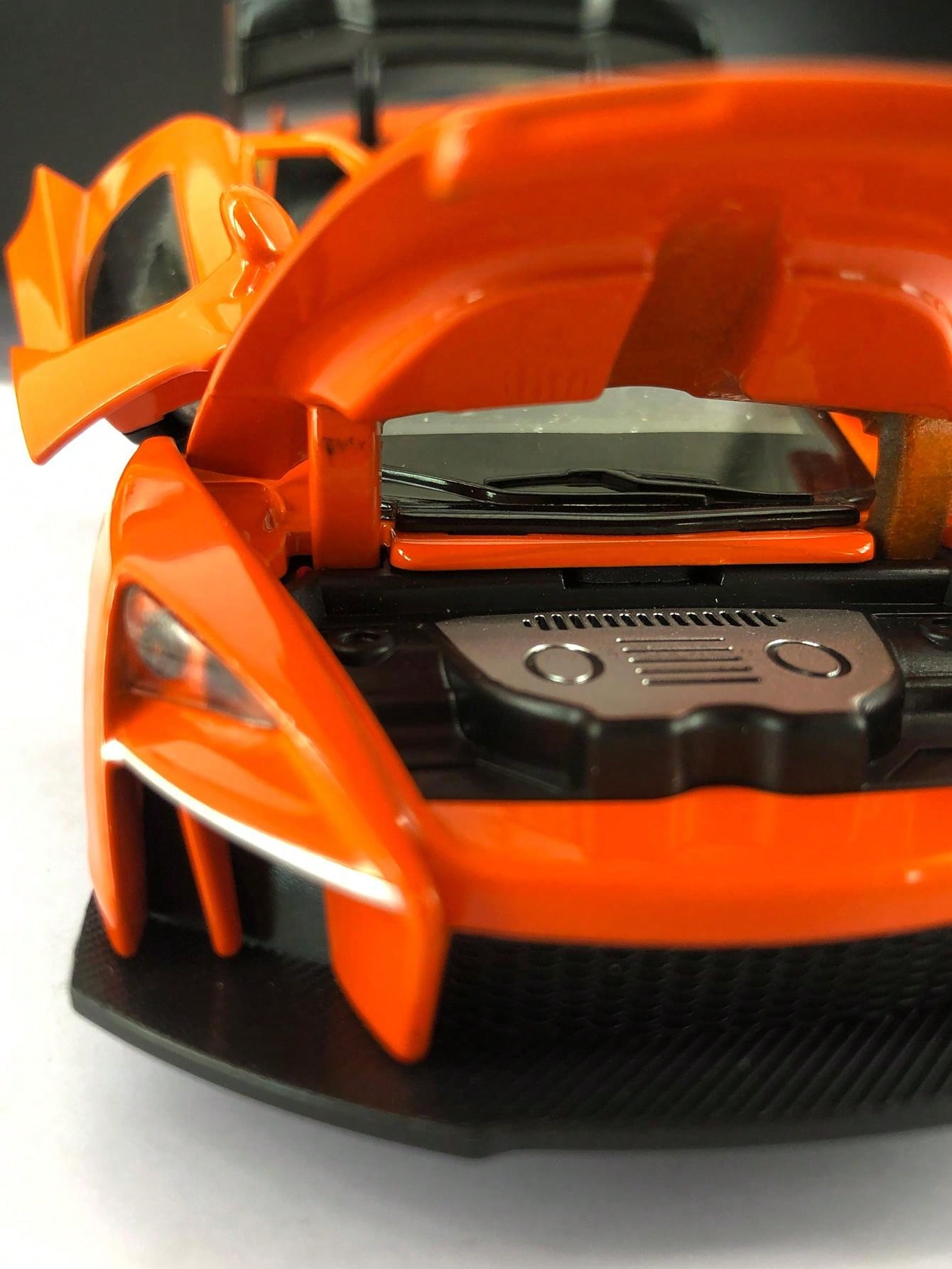 Single Zinc Alloy Shell Sports Car Model Toy, Orange, 1/32 Scale, 15 ...