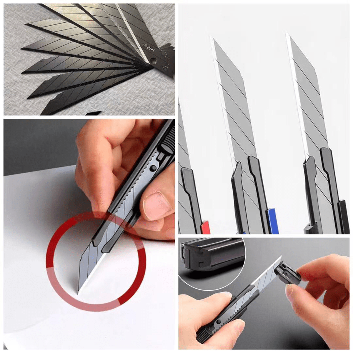 30 Degree Industrial Art Knife Blades, 10pcs Precision Knife Blades ...