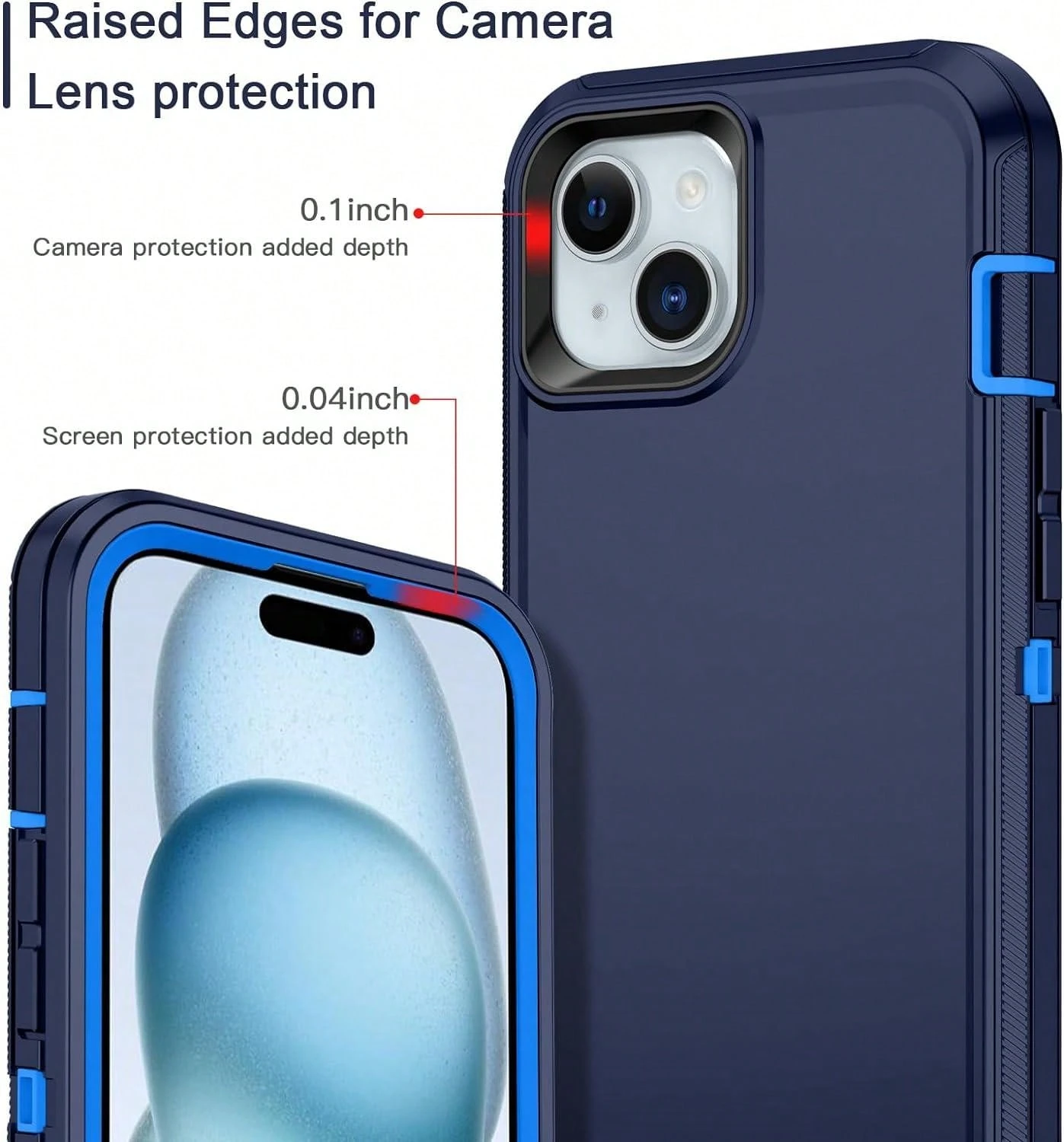 Apple Iphone Cases For Men Sturdy Protective Case With 3-Layer Full ...