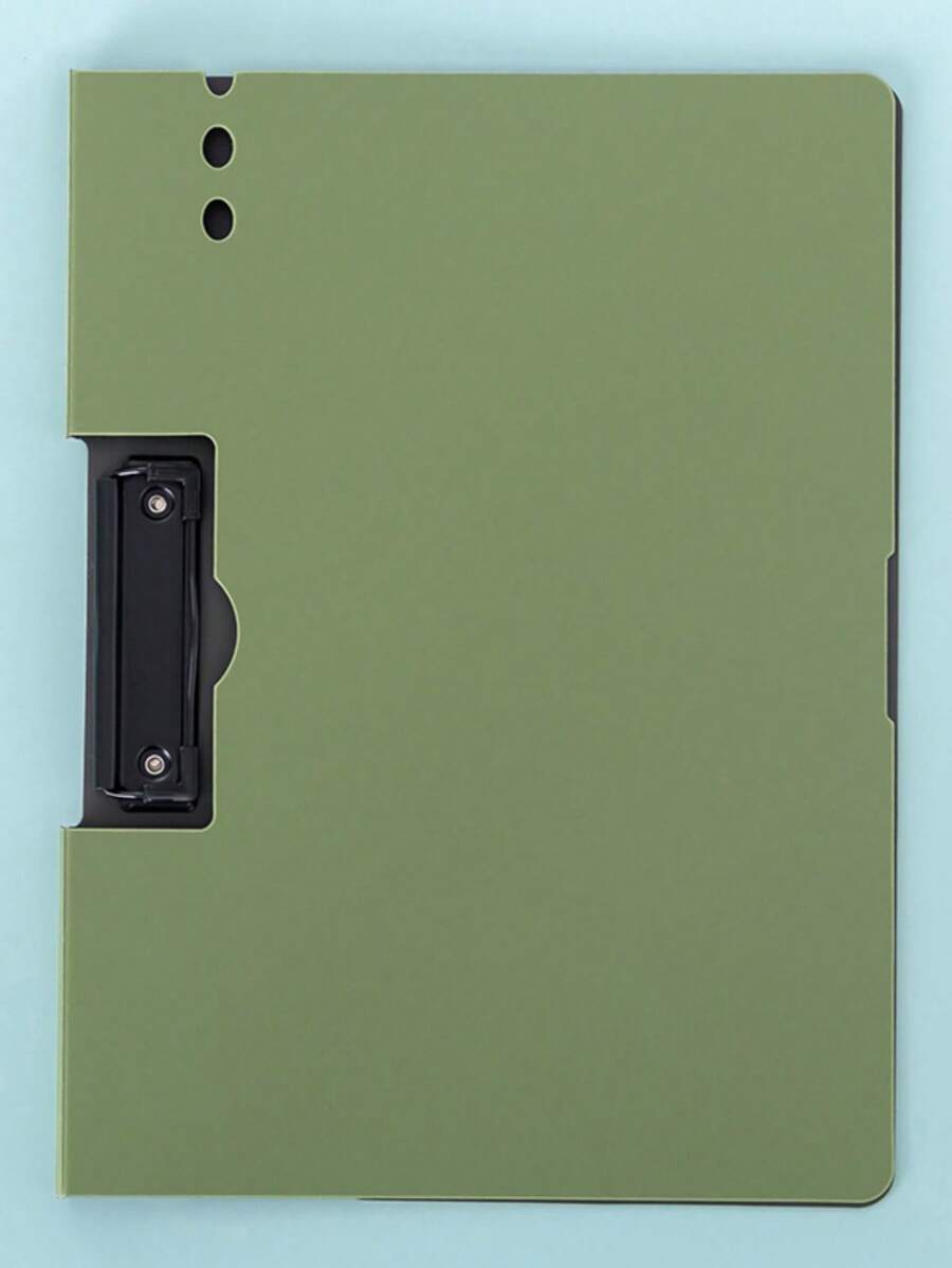 Minimalist A4 Green Document Clipboard | SHEIN USA