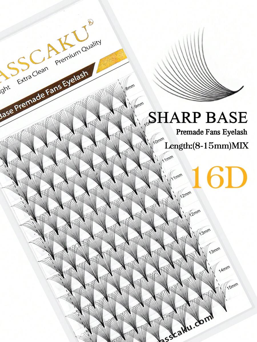 Sharp Base Thin Pointy Base Lash Extension Make Up Curling Fluffy ...