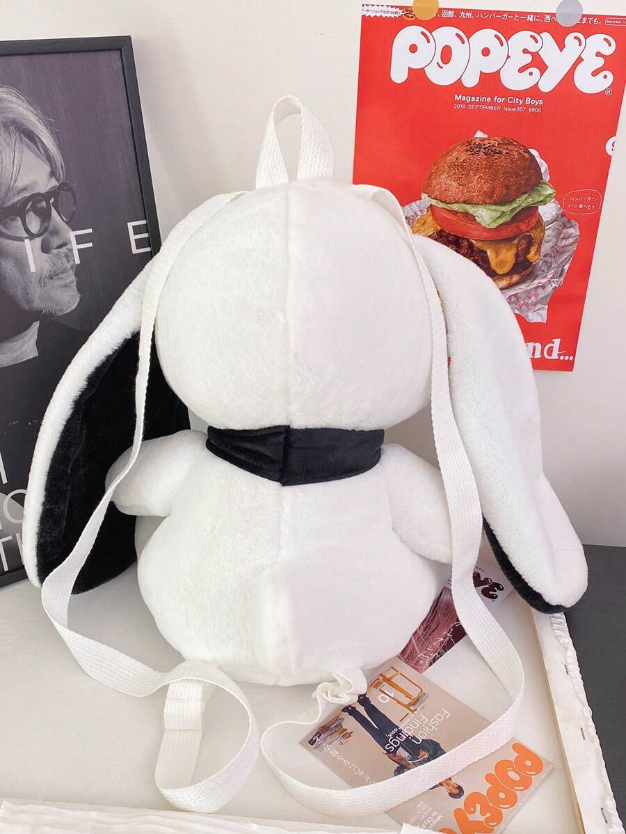 Horror Gothic Rabbit Plush Crazy Rabbit Plush Backpack, Strange Gothic ...
