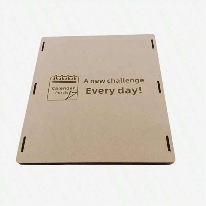 Wooden Jigsaw Puzzle Calendar With Weekday, Can Piece Together Every ...