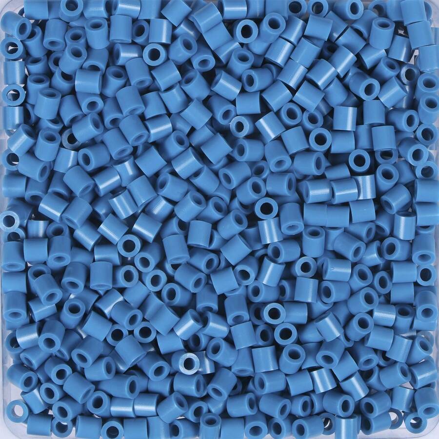 1000 Pieces Of Hama Beads MIDI 5mm Artkal Perler Hama Beads Sea Blue ...