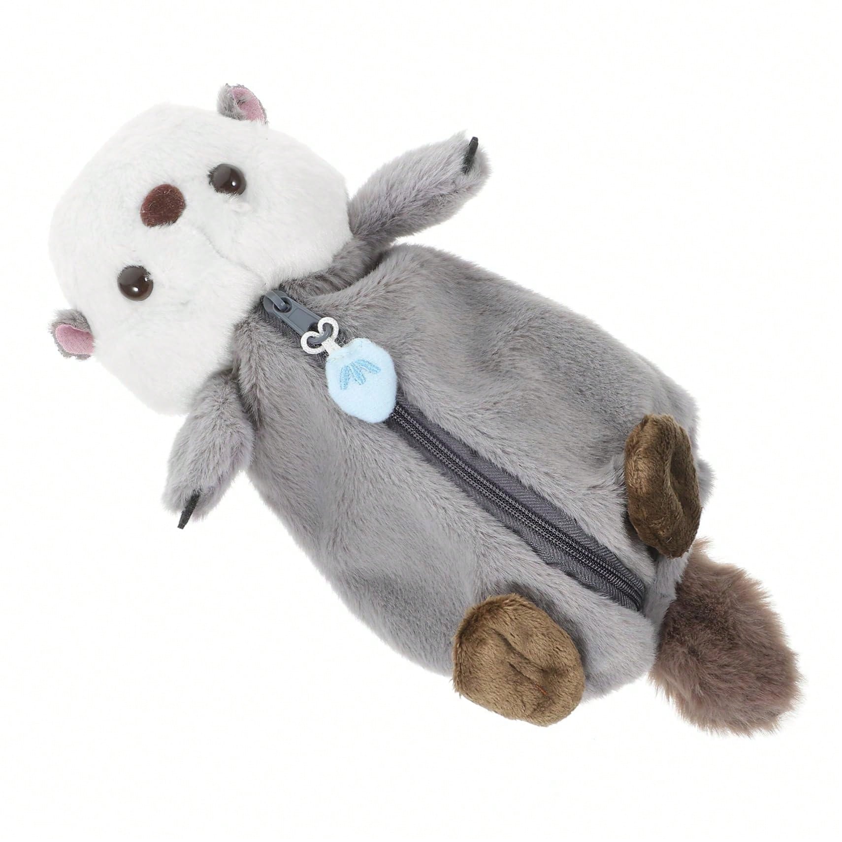 Plush Pencil Case Plush Storage Pouch Animal Pencil Holder 3d Pen Case ...