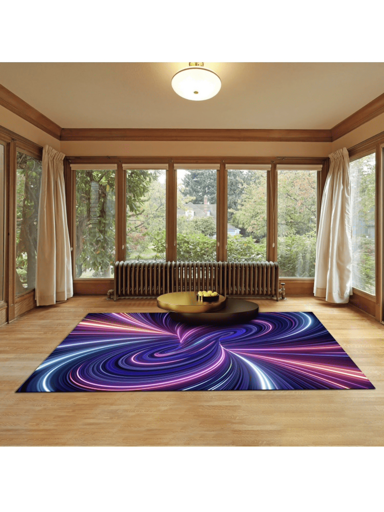 3d Swirl Printing Ins Style Living Room Carpet Three-dimensional ...