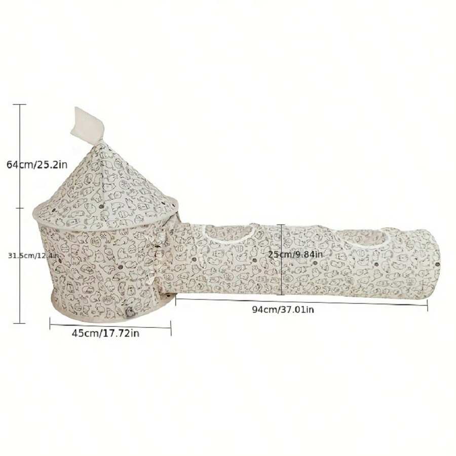 Cat Tunnel Splicing Tent Cat Nest Four Seasons Universal Portable Quick ...