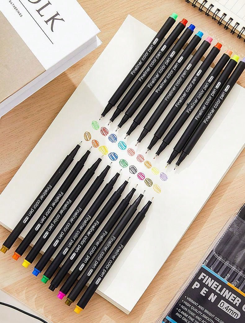 Farbige Gouache Pinsel Set Für Kinder, Aquarell Malpinsel Mit ...