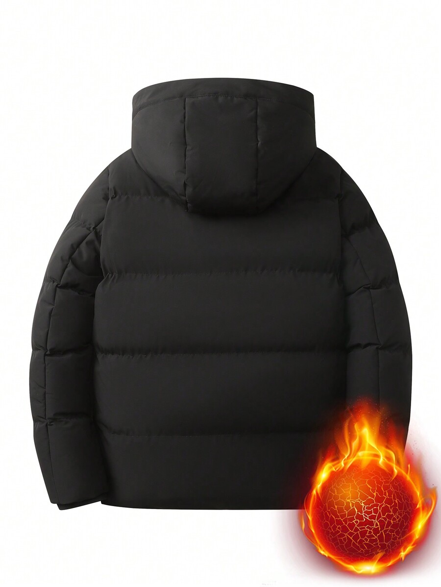 Men's Winter Thermal Waterproof Outdoor Sports Padded Jacket For Cold ...