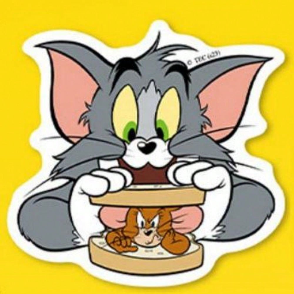 50PCS Warner Bros. Officially Licensed Tom And Jerry Stickers Aesthetic ...