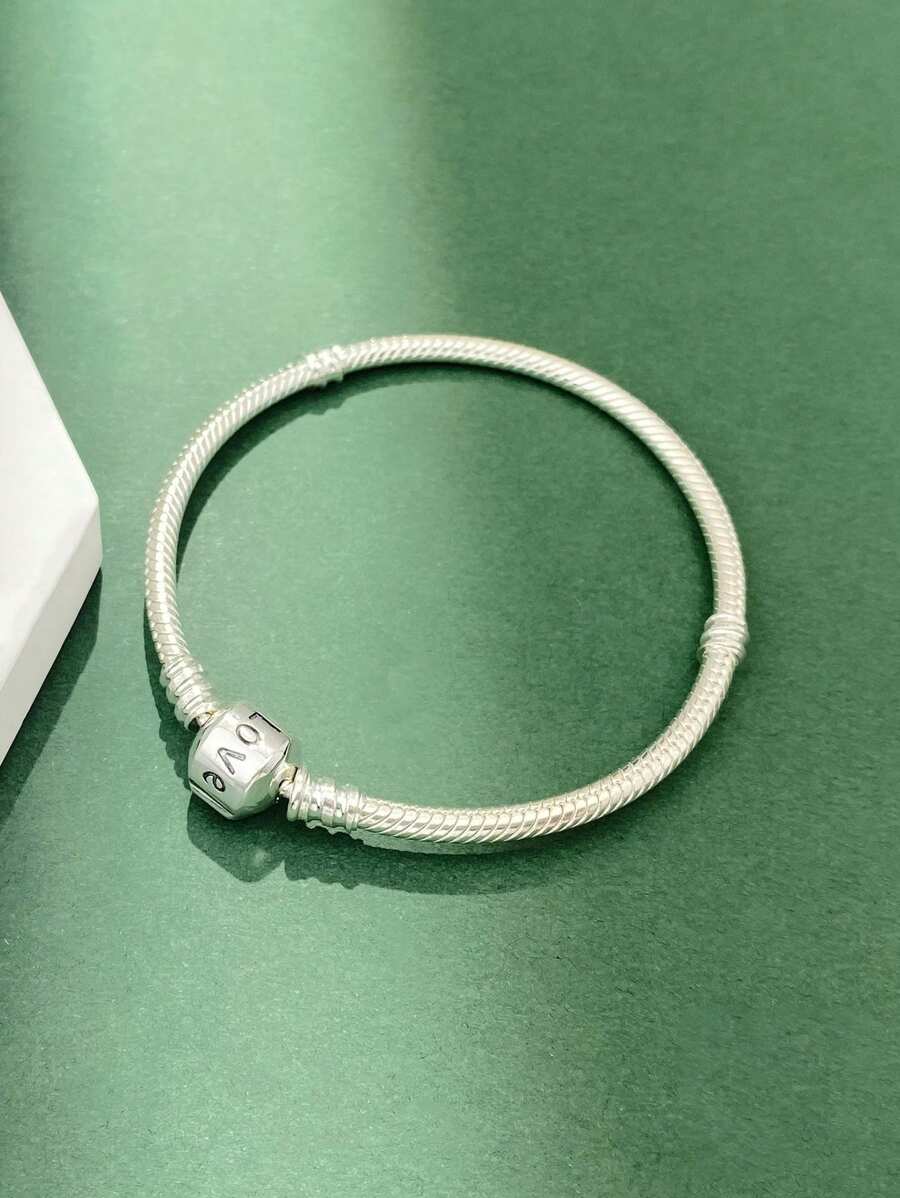 Newsoul 1pc Minimalist S925 Sterling Silver Heart Bracelet For Women's Gorgeous jewelry Dating ...