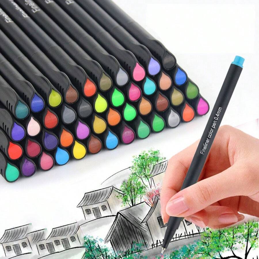 Conjunto De Pincéis De Gouache Coloridos Para Crianças, Pincéis De ...