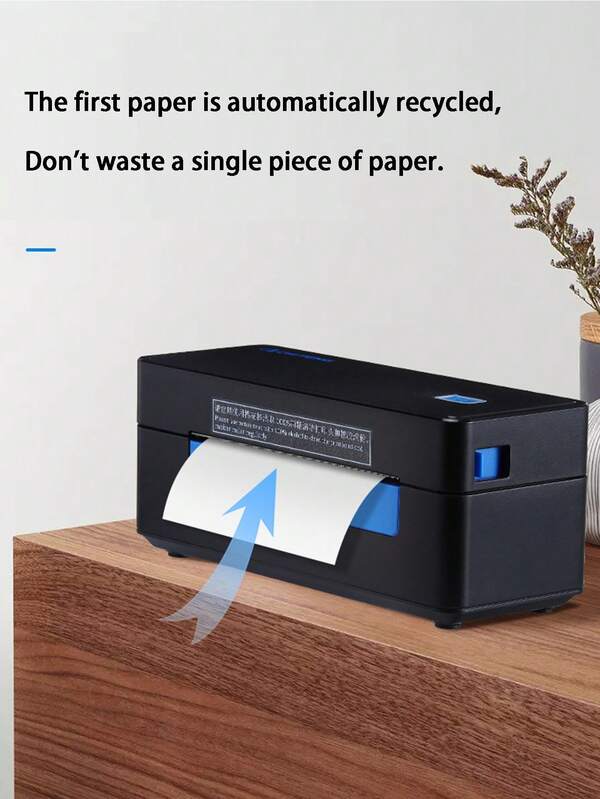 1pc Ct428 Thermal Transfer & Direct Thermal Barcode Label Printer ...