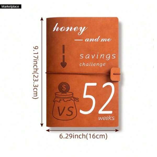 52-Week Money Saving Binder, Budgeting Binder With Envelopes, 25 Card ...