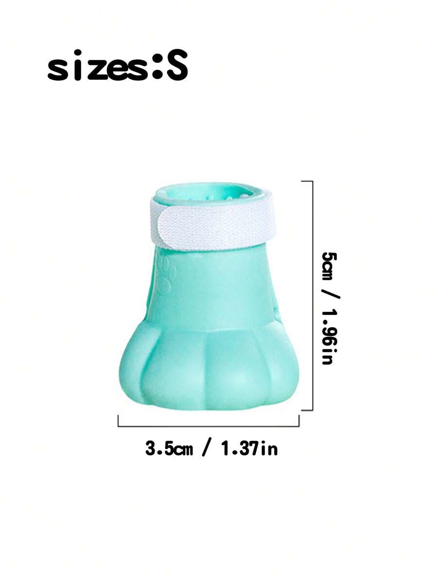 4pcs Bottes De Chat, Chaussures Anti-griffes De Chat, Couverture De ...