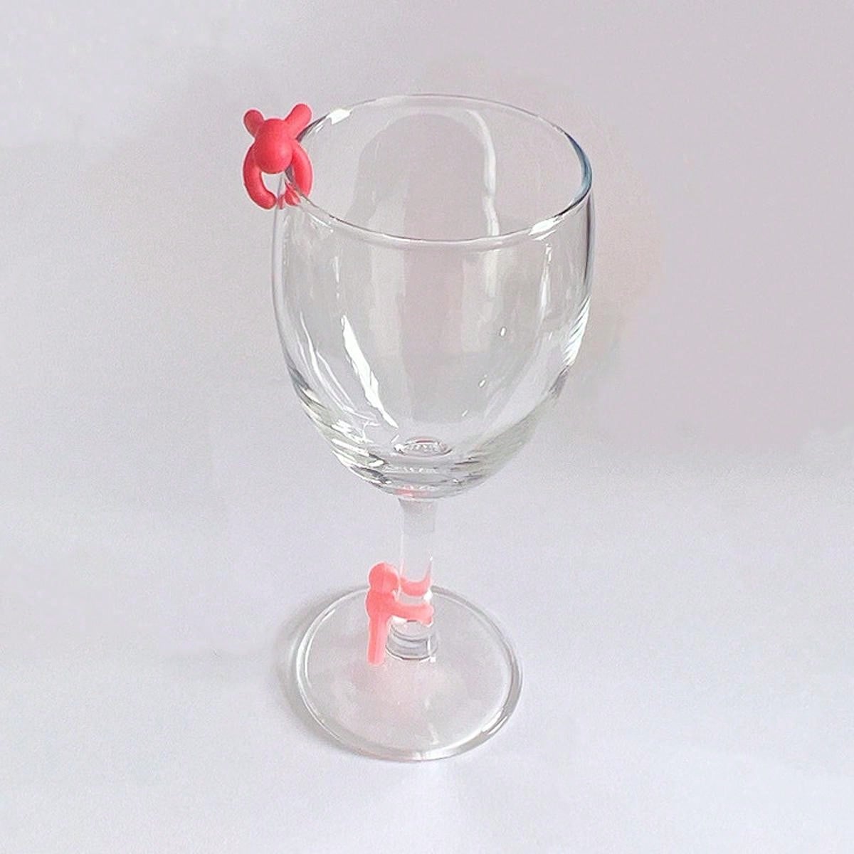 Silicone Drink Markers, Creative Colorful Tags For Glasses, Party Cup ...