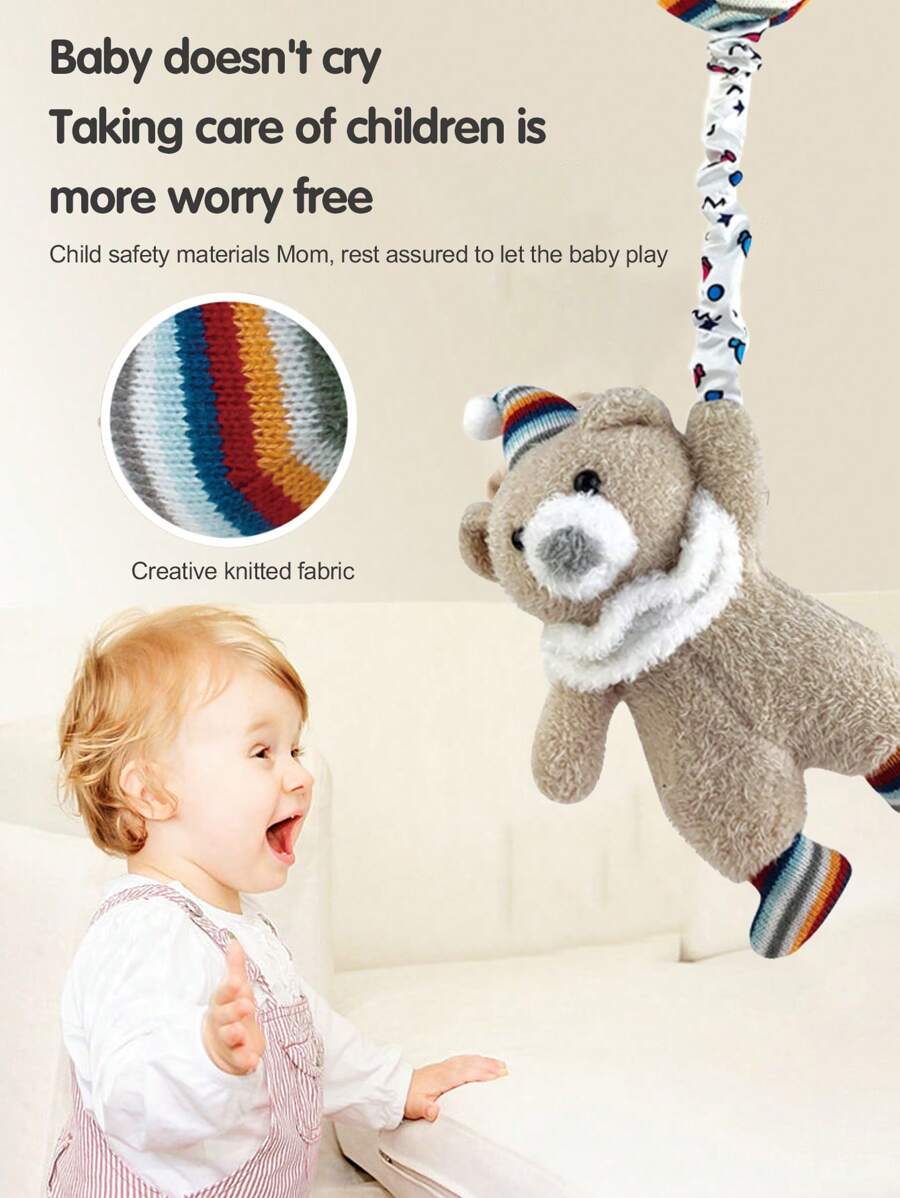 A Plush Teddy Bear With Pull-String Music And A Balloon Bear Design ...