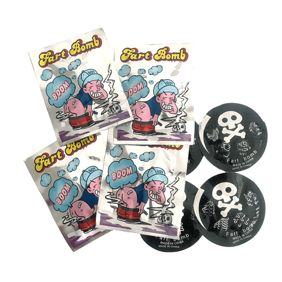 Prank Stinky Fart Bag Gag Gift For Jokes, Farting Sound Control, Simply ...