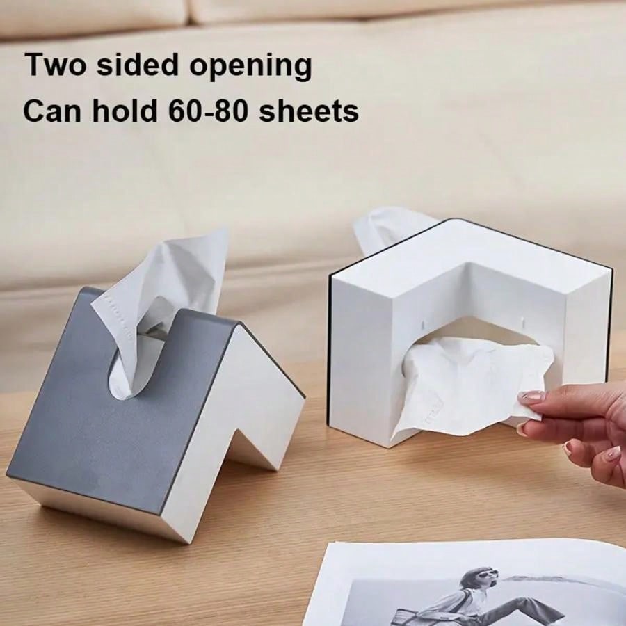 An Ins Style Tissue Box Internet Celebrity High-Looking L-Shaped Tissue ...