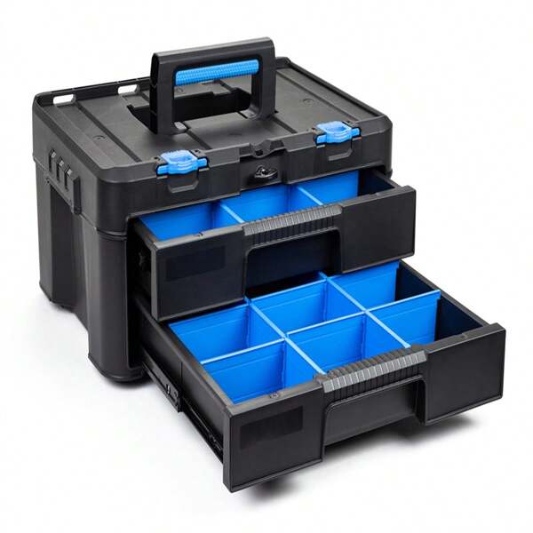 Stack System Two Drawer Tool Box, Fits Modular Storage System | SHEIN USA