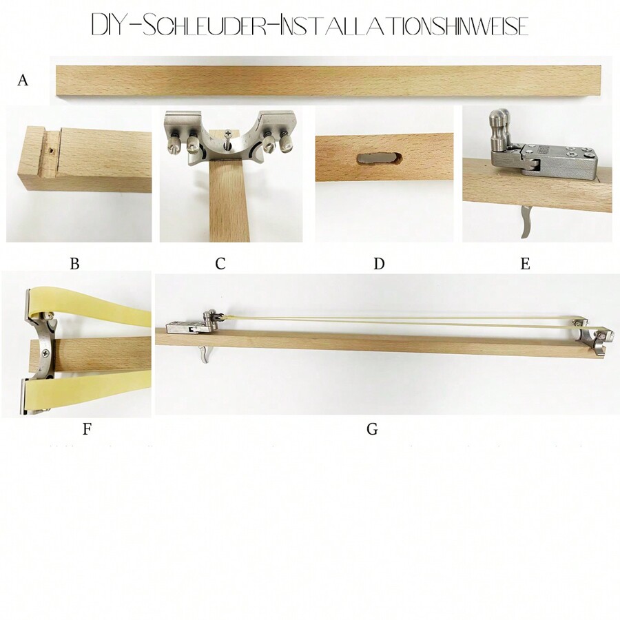 Stainless Steel Slingshot Trigger Release Device Outdoor Shooting ...