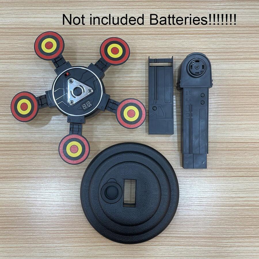1pc Rotate Auto Reset Digital Scoring Target Toy(5 Target Board,Not ...