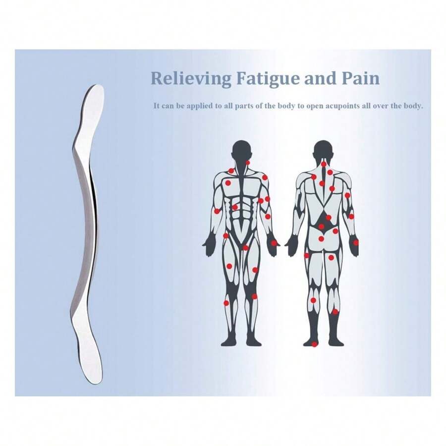 Stainless Steel Gua Sha Scraping Massage Tool - Help Relieve Sore ...