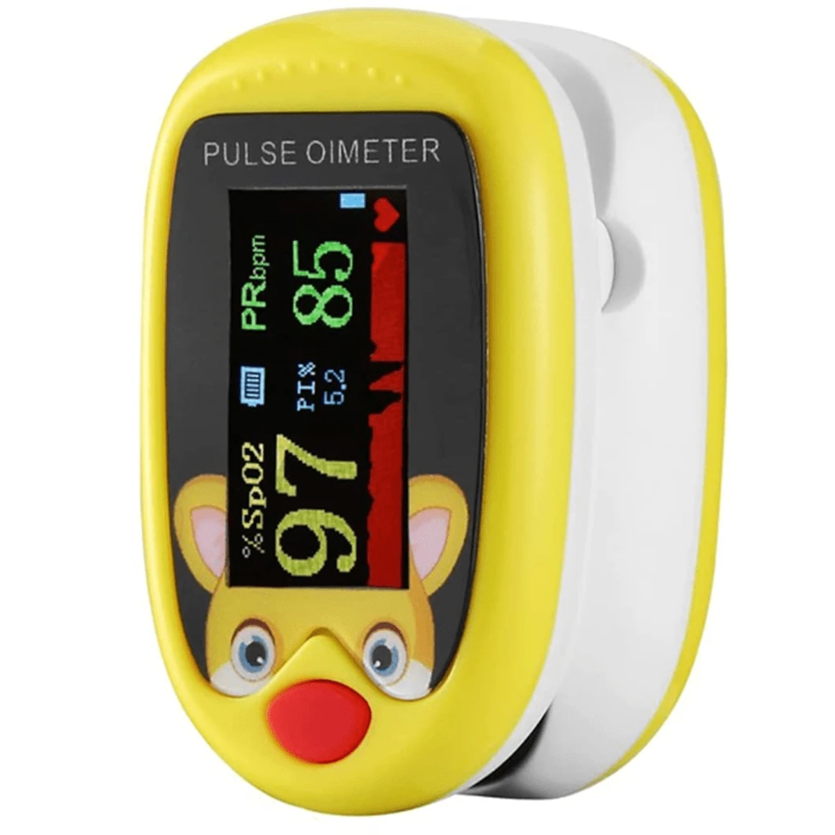 1 Small Finger Pulse Oximeter, Professional Portable Finger Saturation ...