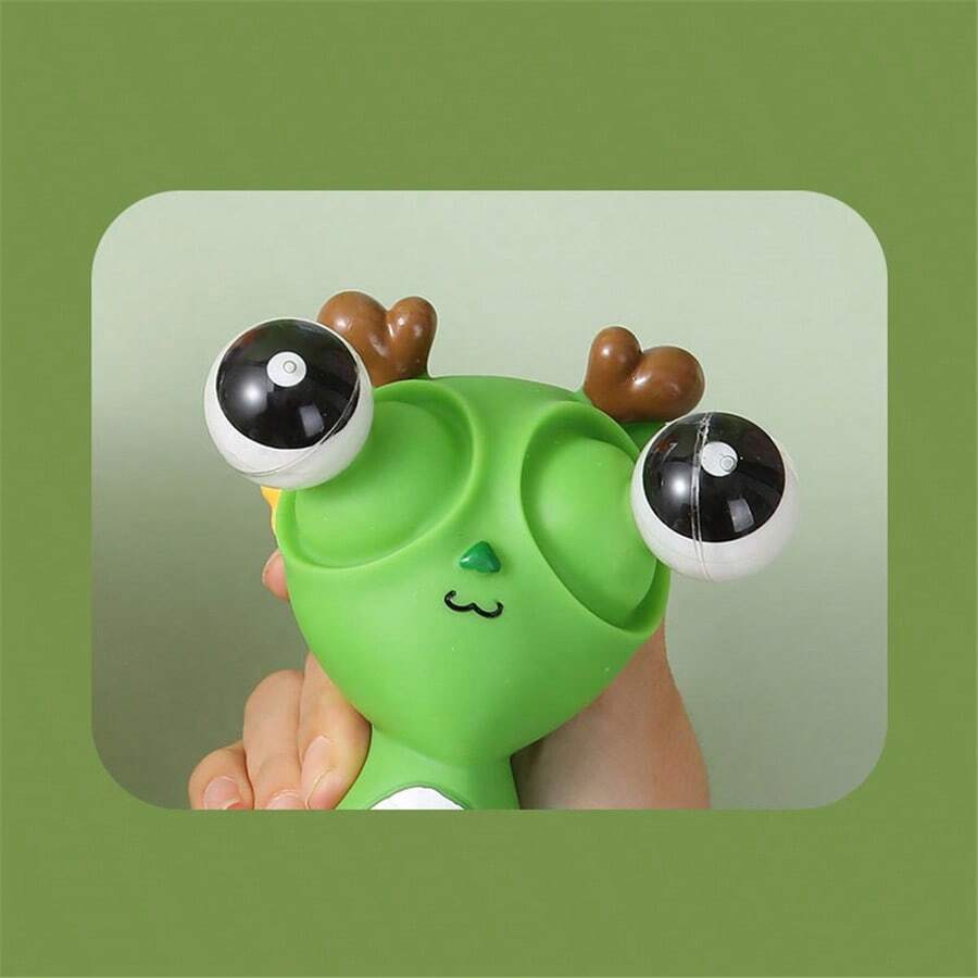 Creative Popping Eye Dinosaur Stress Relief Toy, Squeeze & Stare ...
