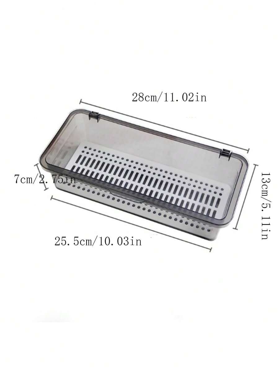 Cutlery Storage Tray Holder Tableware Organizer Spoon Fork Storage Box ...