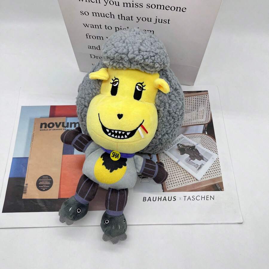 The Walten Files Sha Boozoo Plush Toy Kawaii Animal Yellow Sheep Carton ...