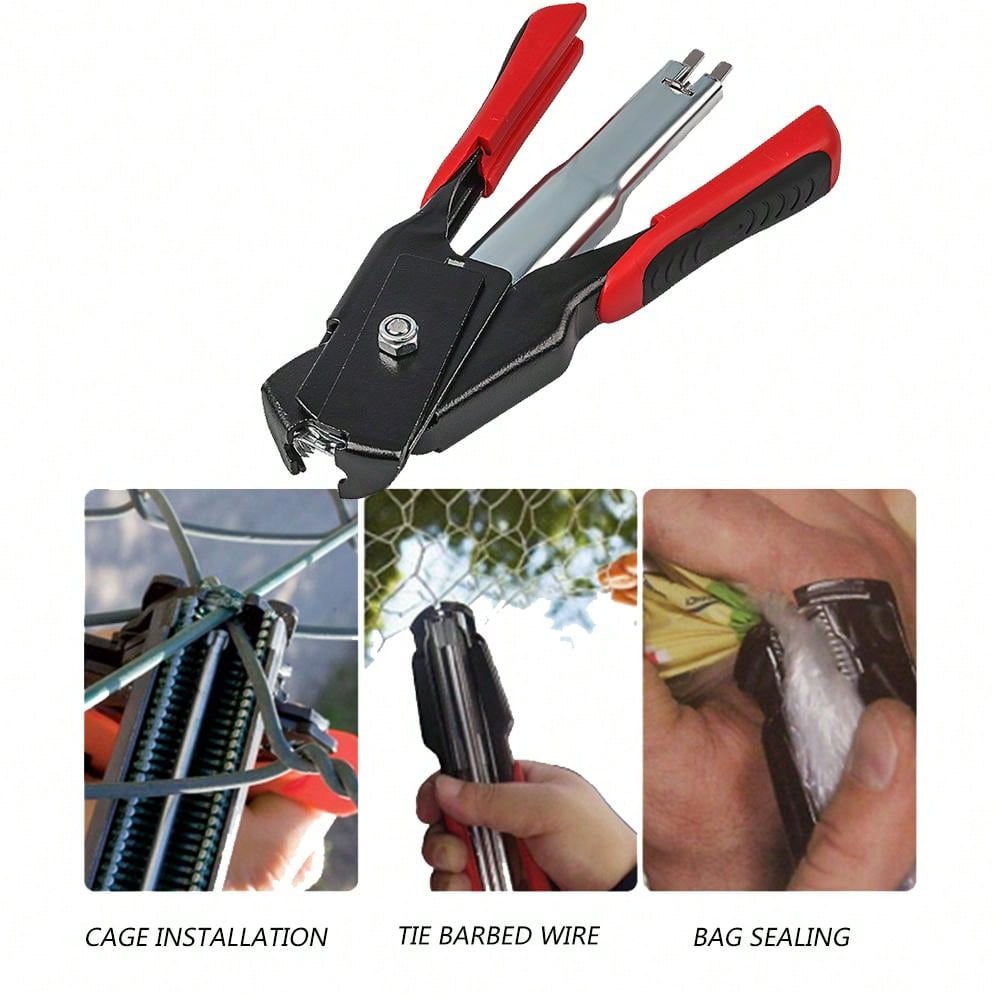 Hog Ring Pliers Kit,Auto Fencing Manual Fastener Staple Pliers, With ...
