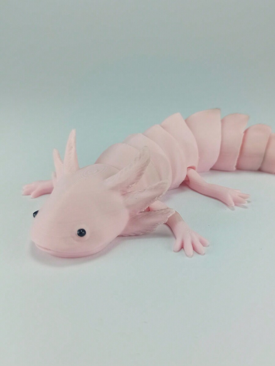 Toy Mini Articulated Axolotl Figure Flexi Axolotl Axolotl From ...