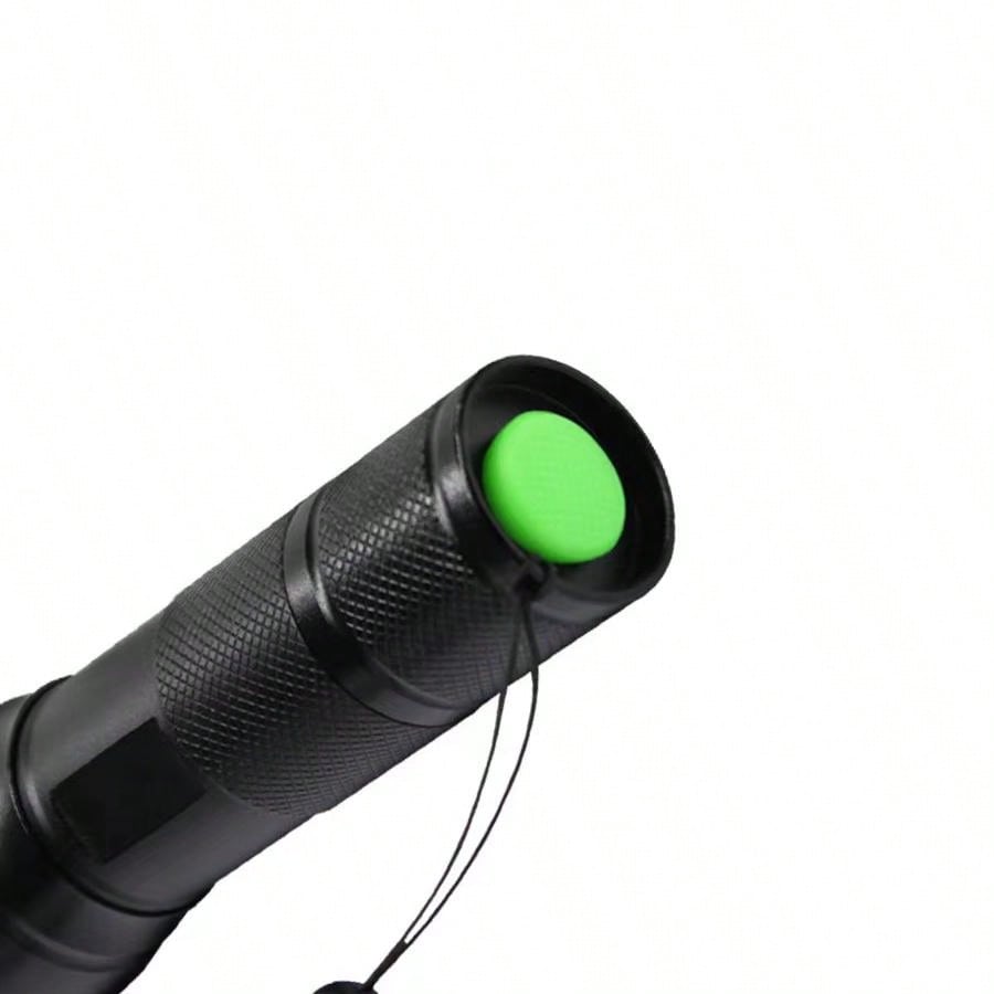 Led Adjustable Focus Flashlight, T6 Mini Outdoor Flashlight With ...
