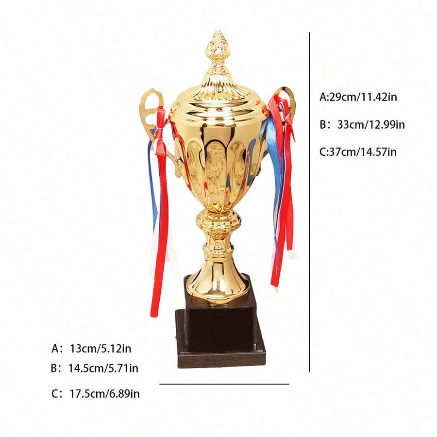 1pc Trophy - Large Trophy, Sports Gold Award, Championship, Tournament ...