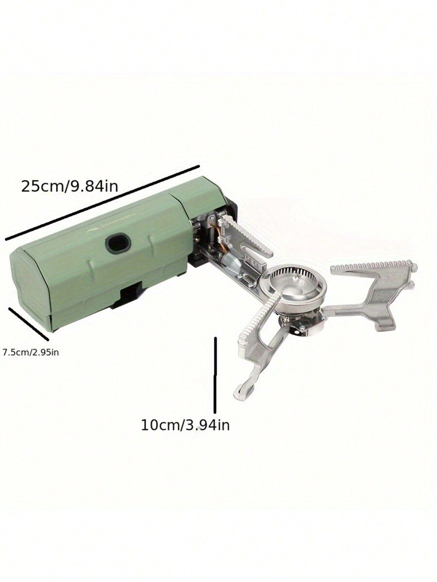 Portable Folding Gas Stove, Windproof Card Type Outdoor Camping Stove ...
