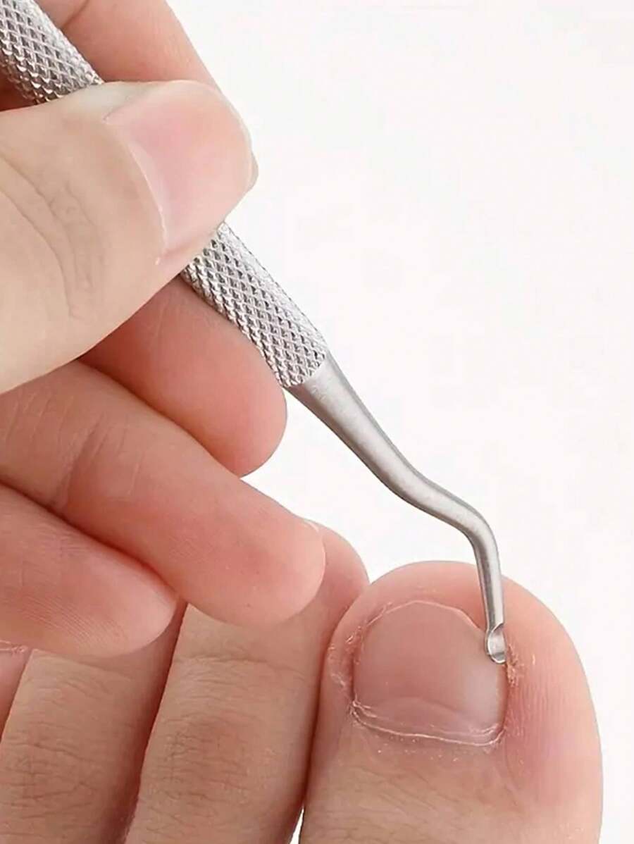 3PC Stainless Steel Ingrown Toenail Tool Kit - Double Sided Pedicure ...