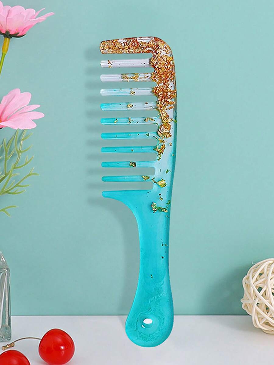 Diy Hair Comb Epoxy Resin Molds, Mirror Finish Vintage Style Ladies ...