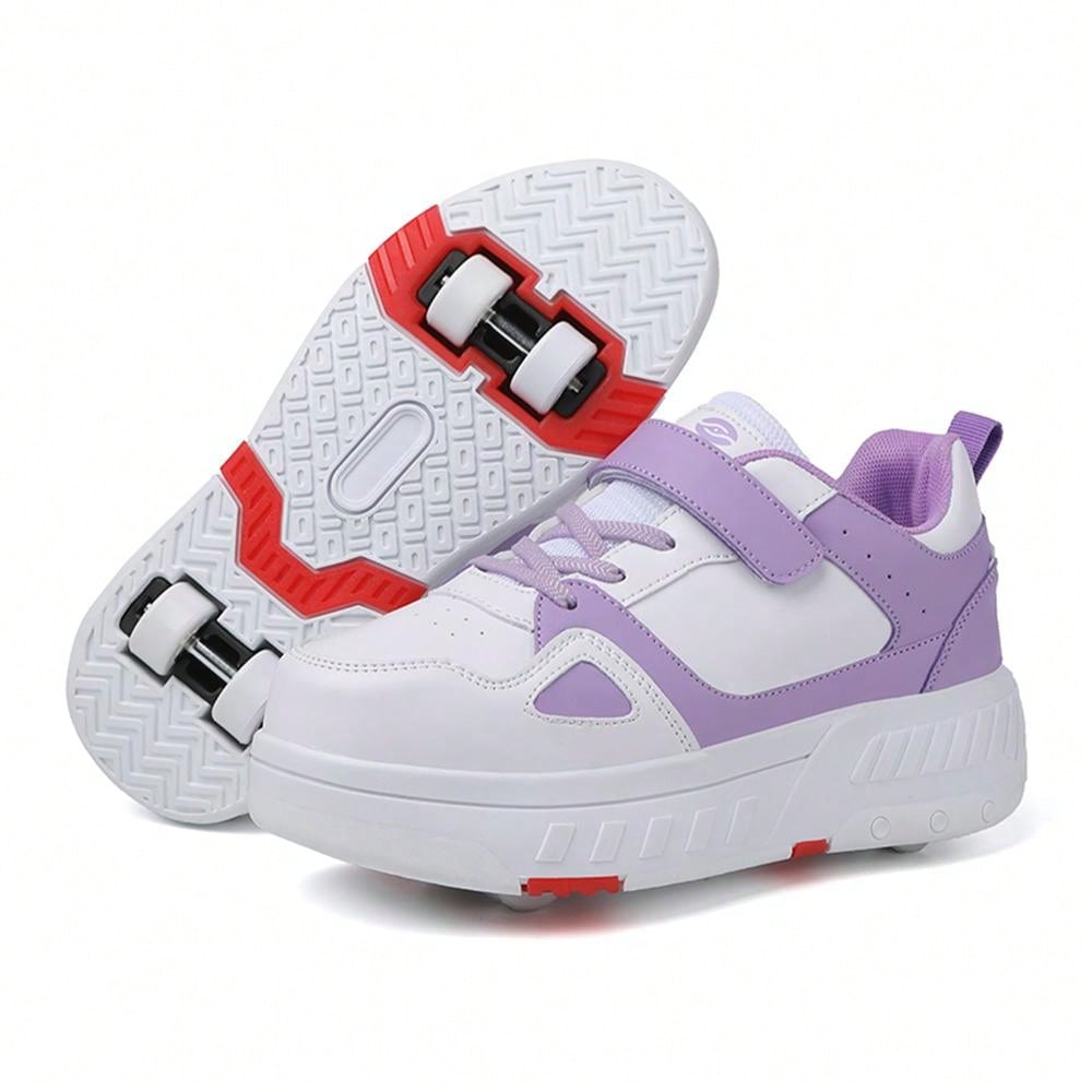 Kids' Four-Wheeled Walking Skates Shoes Convertible Roller Skates Shoes ...