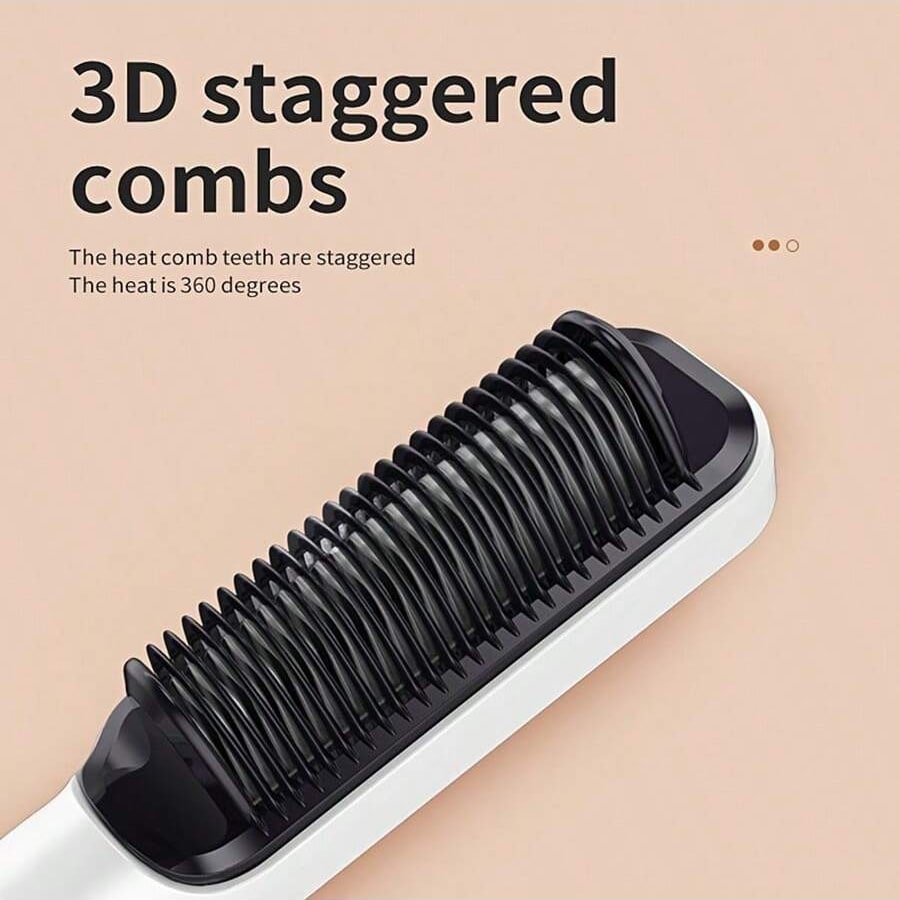 White Or Purple Preheating Straightening Comb - Gentle And Effective ...