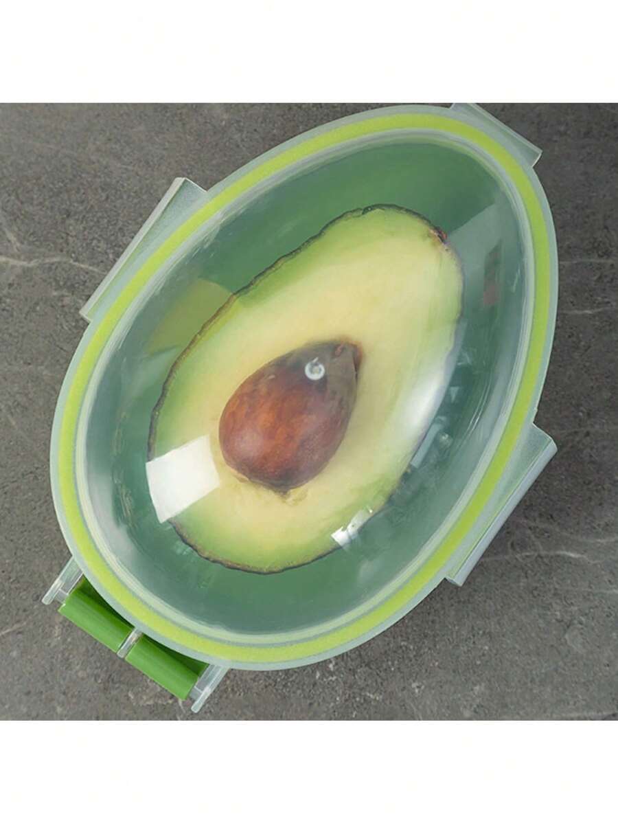 1pc Reusable Avocado Crisper And Storage Container - Individual Avocado ...
