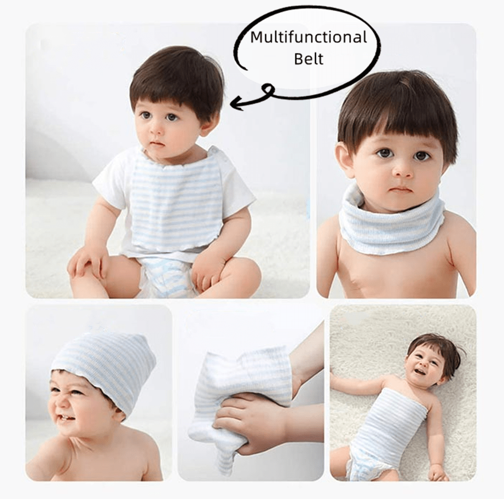 2pcs Baby Belly Bands - Single/Double Layer Newborn Umbilical Cord ...