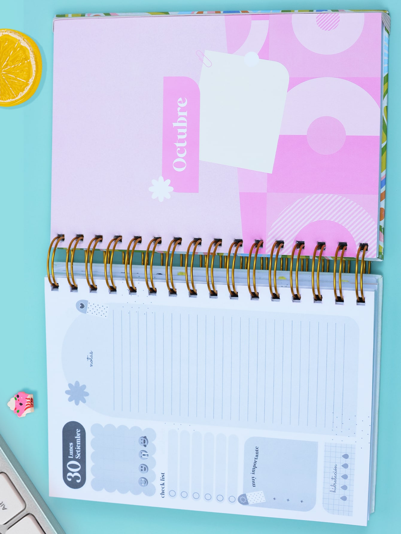 1 Pieza Planeador/mensual De Calendario 2024 - Desde Enero De 2024 A ...