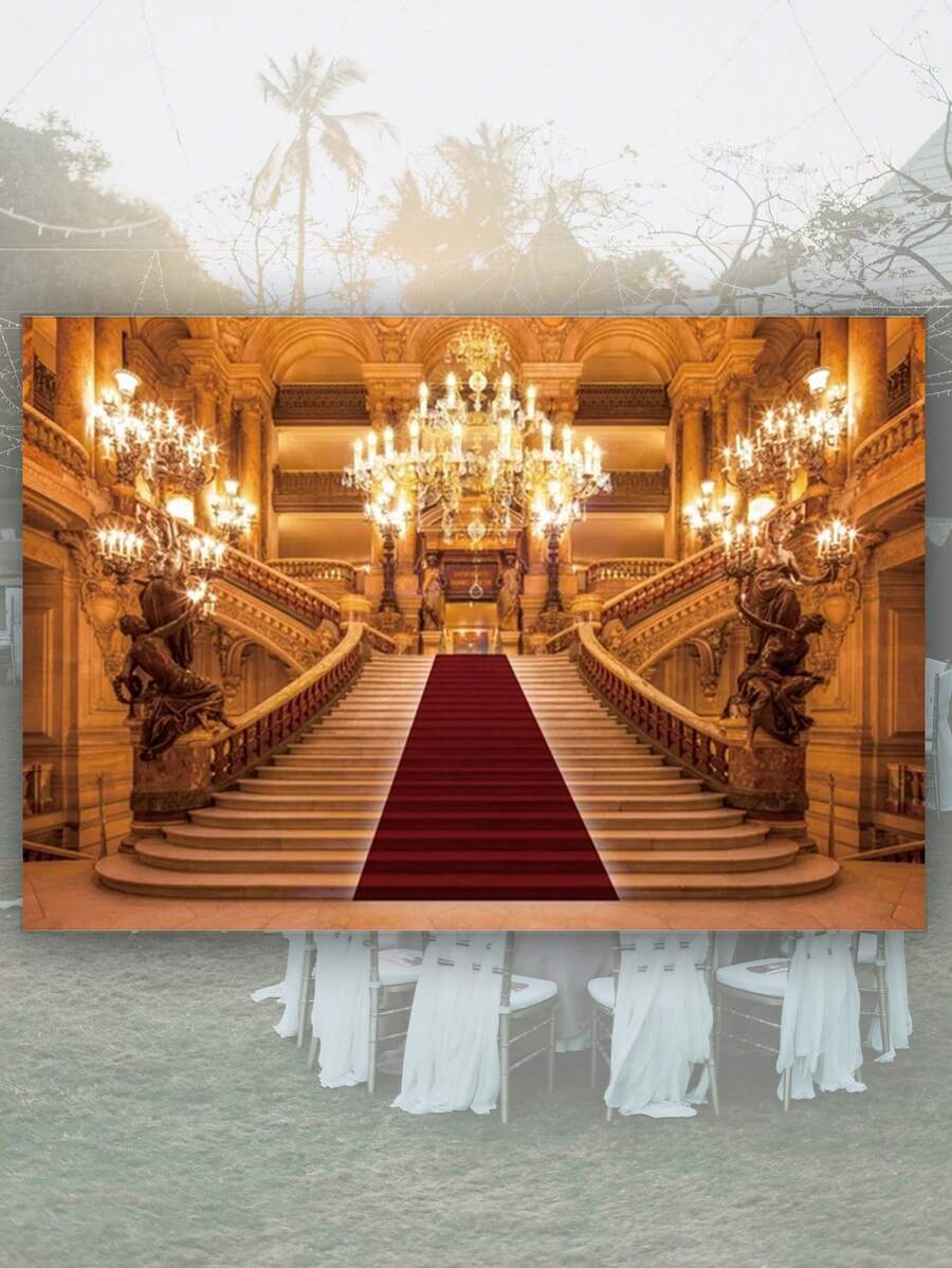 1pc-Magnificent Palace Real-Life Photography Background Wedding Baby ...