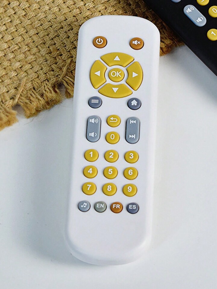 Baby Tv Remote Control Toy With Music & Multilingual Switch ...