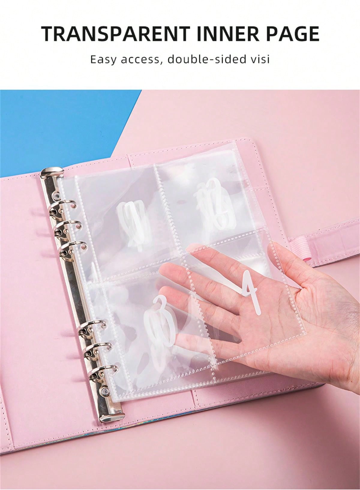 New Laser 100 Umschläge Geldspar-challenge-ordner, Lustiges Spar-challenge-buch Mit Umschlag ...