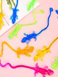 12pcs Random Color Sticky Stretchy Lizard Toys, Party Favors, Creative ...