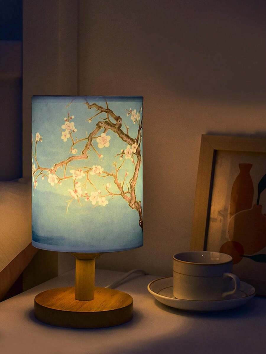 1pc Led Decorative Chinese Style Table Lamp For Bedroom, Bedside, Desk ...