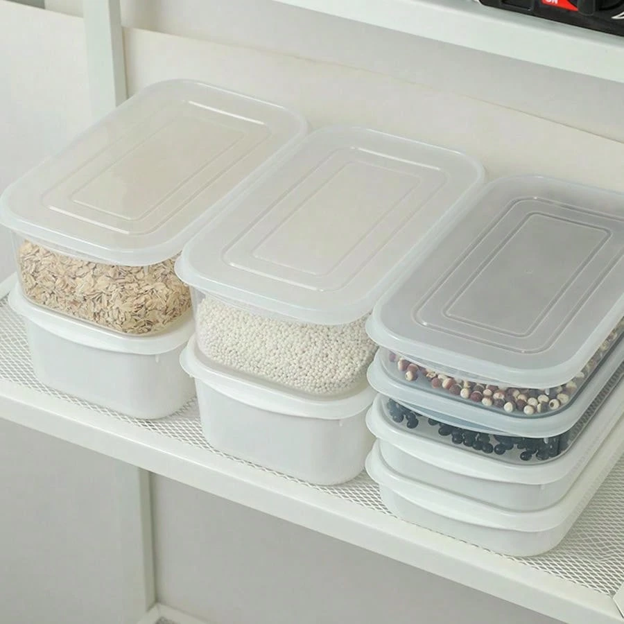 Refrigerator Freezer Meat Storage Box With Multiple Compartments ...