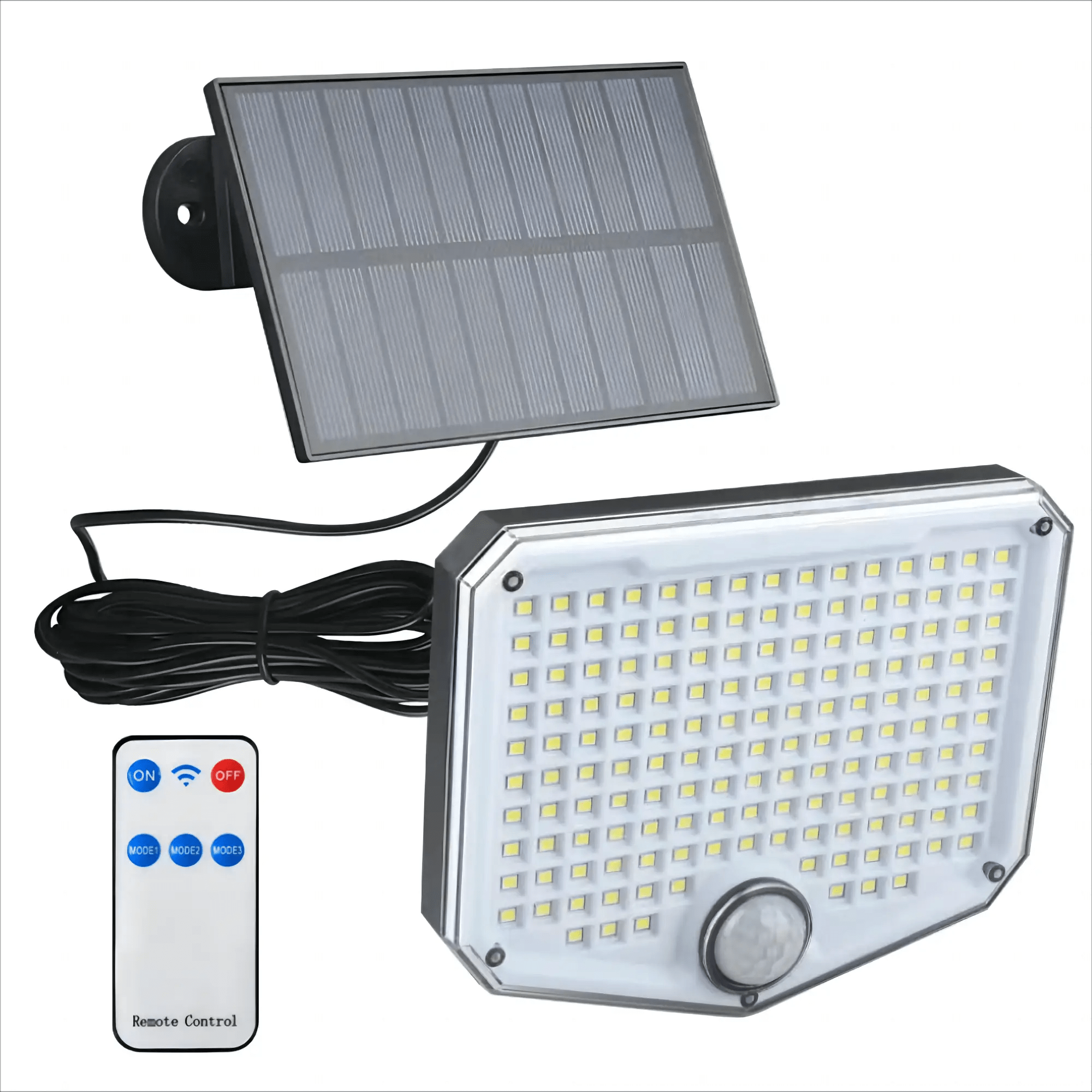 1pc Upgraded Brightness Solar Powered Sensor Light For Outdoor Pathway ...